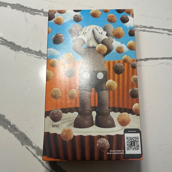 KAWS | Other | Reeces Puffs Kaws Family Size Cereal Box | Poshmark